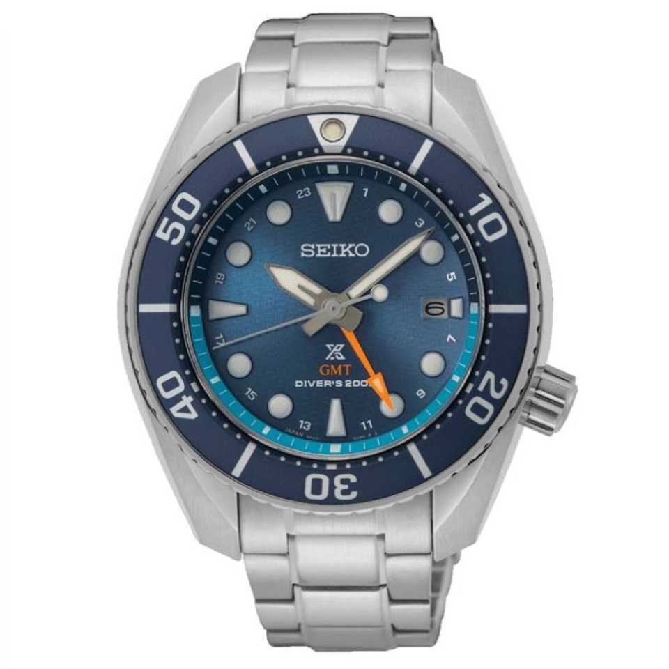 Seiko Prospex Aqua Sumo Solar GMT Watch