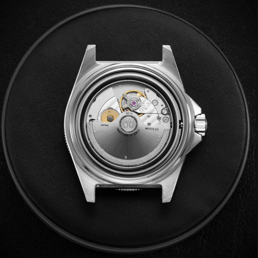 Orologio Wolbrook Skindiver II Automatic Dive White Lum Black Dial