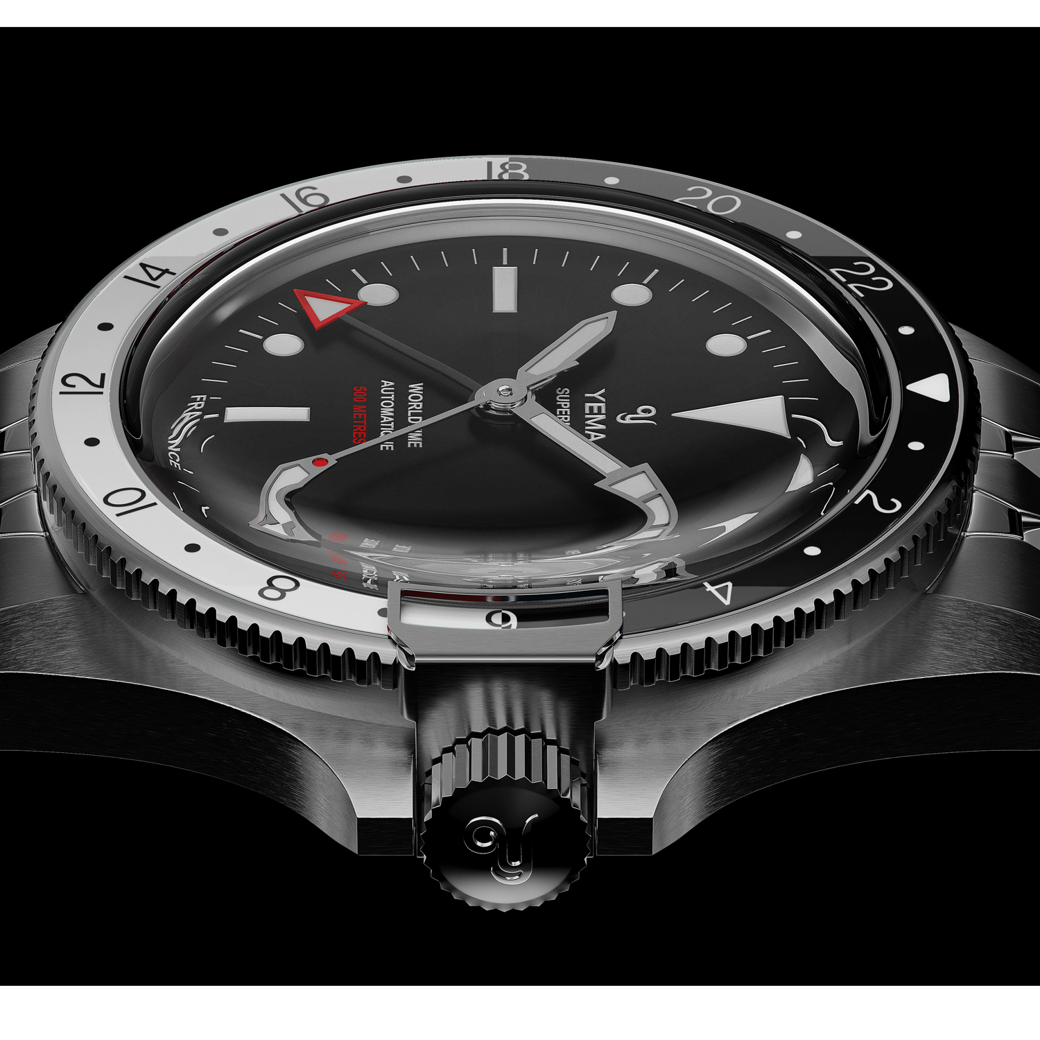 Yema Superman 500 GMT YGMT22A39-AM2S Watch