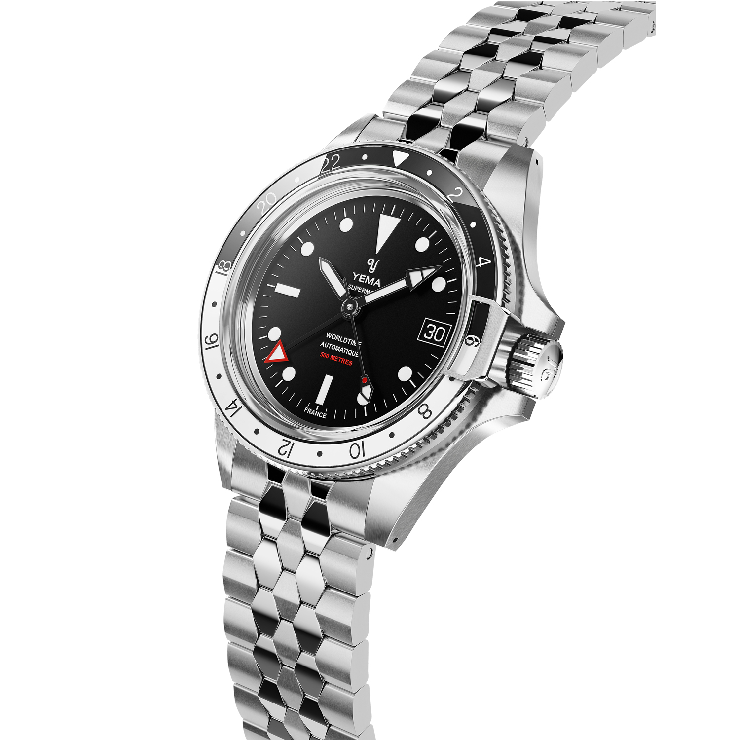 Yema Superman 500 GMT YGMT22A39-AM2S Watch